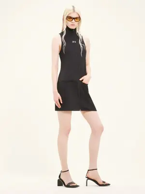 COURREGES Sleeveless Tracksuit Dress