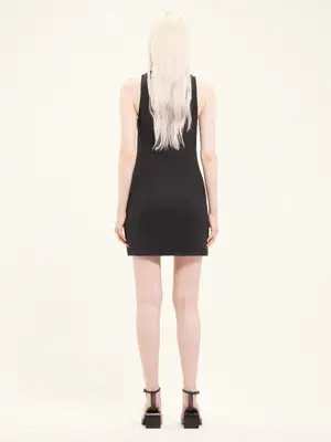 COURREGES Sleeveless Tracksuit Dress