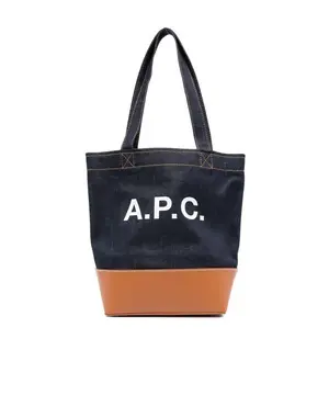 A.p.c. Axel Small Tote Bag - Black