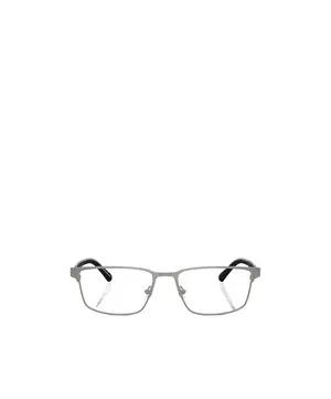Emporio Armani Rectangle Frame Glasses - Gray