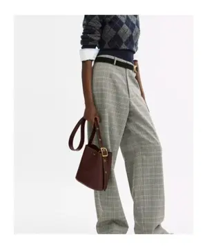 COACH Bleecker Strap Calf Leather Tote Bag - Brass/maple