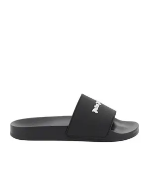 Palm Angels Logo Embossed Slides