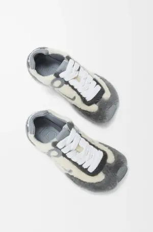 Loewe Ballet Runner 2.0 Sneakers - Gray Multi-tone