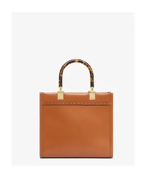 Fendi Sunshine Small Top Handle Bag - Brown