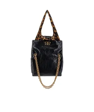 Balenciaga Small Shoulder Bag With Metal Chain