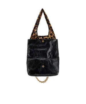 Balenciaga Small Shoulder Bag With Metal Chain