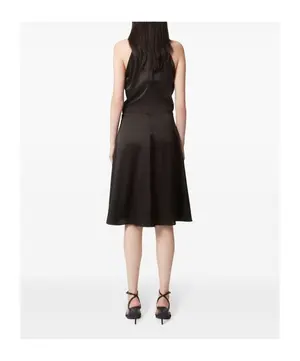 Nina Ricci Sleeveless Ruched Detailing Dress