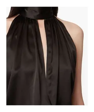 Nina Ricci Sleeveless Ruched Detailing Dress
