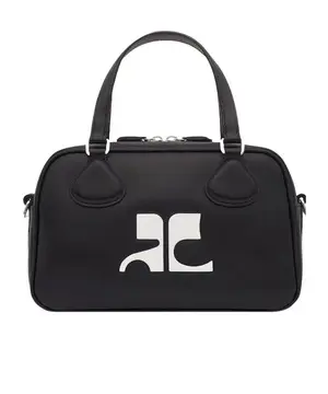 COURREGES Logo Shoulder Bag