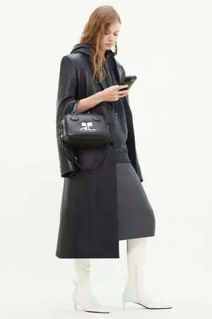 COURREGES Logo Shoulder Bag