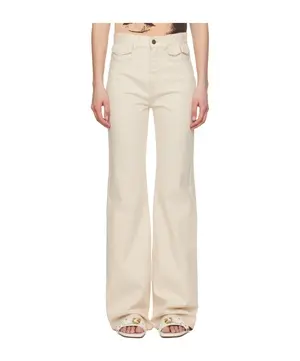 Chloé High-waisted Flared Jeans - No