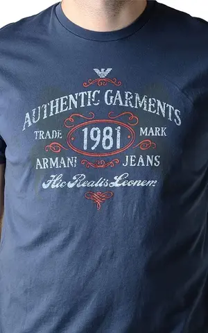 Emporio Armani Logo Details T-shirt