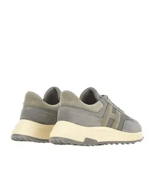 Hogan H-stripe Low-top Sneakers - Grey