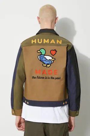 HUMAN MADE Long-sleeved Collared Casual Jacket