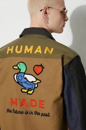HUMAN MADE Long-sleeved Collared Casual Jacket
