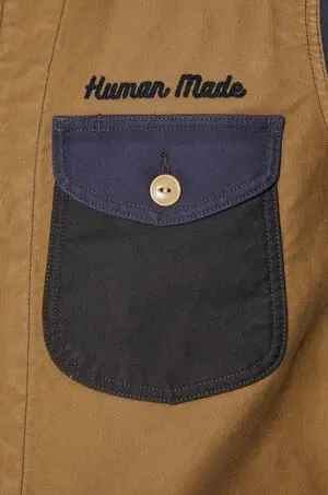 HUMAN MADE Long-sleeved Collared Casual Jacket
