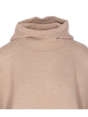 Bottega Veneta Hooded Cape - Nude