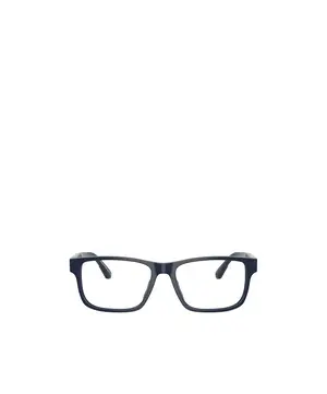 Emporio Armani Rectangle Frame Glasses - Gray