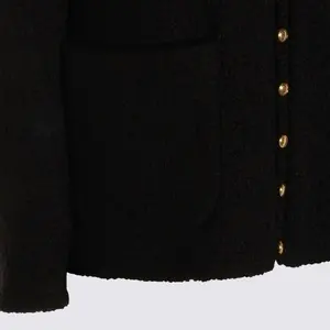 Celine Chasseur Jacket In Cashmere Bouclette Natte