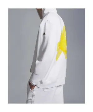 Moncler Floral Motif Hoodie