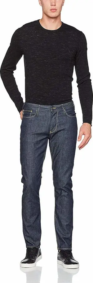 Emporio Armani Logo Detail Denim