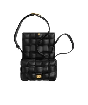 Bottega Veneta Padded Cassette Small Crossbody Bag - Black