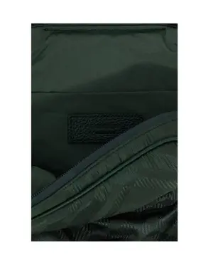 Burberry Checked Zipped Shoulder Bag - Black