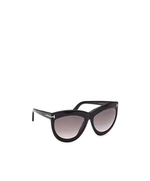 TOM FORD Cat Eye Full Rim Sunglasses - Gray