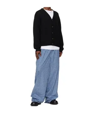 Vetements Wool Long-sleeved Knit Cardigan