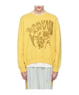 LANVIN Graphic Print Pullover
