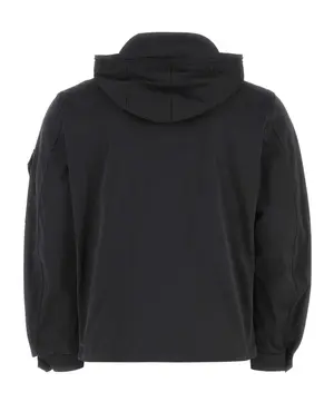 TEN C Long-sleeved Hooded Drawstring Jacket