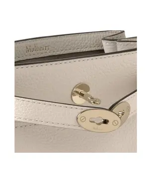 Mulberry Islington Turn Lock Bucket Bag - Chalk