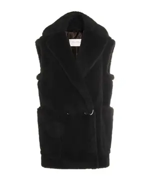 Max Mara Bormida Double-breasted Gilet - Black