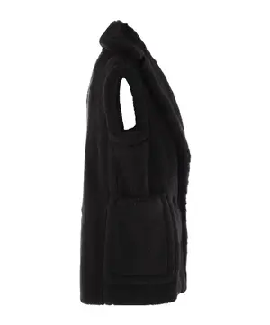 Max Mara Bormida Double-breasted Gilet - Black