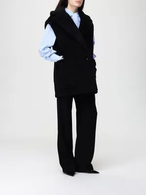 Max Mara Bormida Double-breasted Gilet - Black