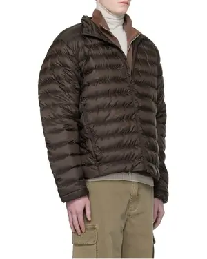 Canada Goose Stand Collar Quilted Down Jacket