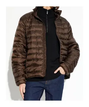 Canada Goose Stand Collar Quilted Down Jacket