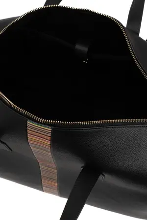 Paul Smith Zipped Holdall With Stripe Detailing