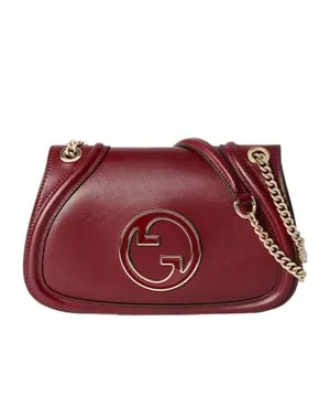 Gucci Gucci Blondie Small Shoulder Bag Encore Red
