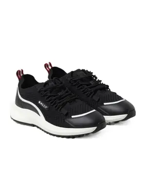 Bally Logo Patch Lace-up Sneakers