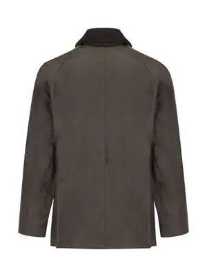 Barbour Ashby Waxed Jacket - Black