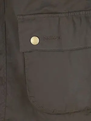 Barbour Ashby Waxed Jacket - Black