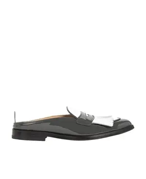 Thom Browne Kilt Varsity Slip-on Penny Loafers - Black
