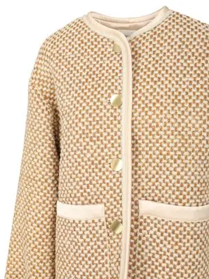FORTE_FORTE Textured Boucléwool Tweed Jacket - Bai