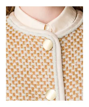 FORTE_FORTE Textured Boucléwool Tweed Jacket