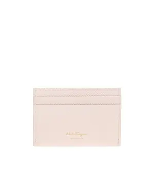 FERRAGAMO Leather Cardholder - Pink