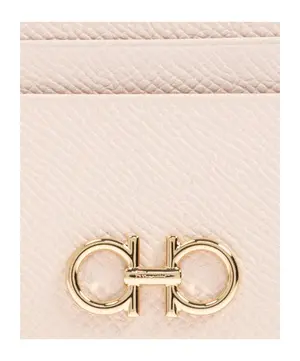 FERRAGAMO Leather Cardholder - Pink
