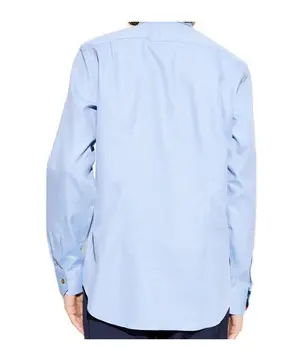 Paul Smith Tailored-fit Pin-dot Easy Care Shirt - Blue