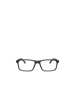 Emporio Armani Rectangular Frame Eyeglasses - Black