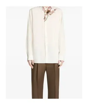 Dries Van Noten Floral-print Cotton Shirt
